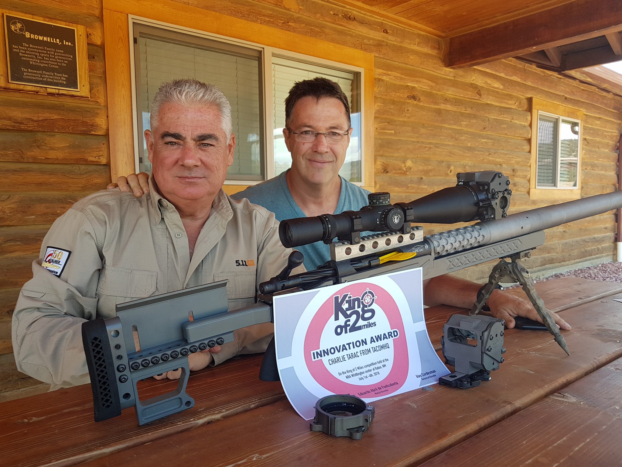 Extreme long range shooting with Eduardo Abril De Fontcuberta